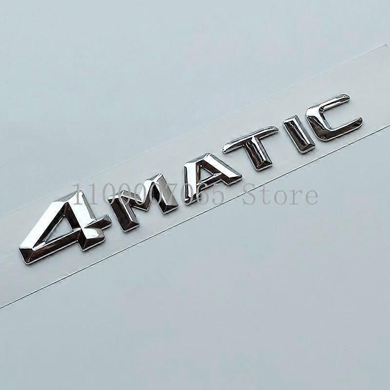 Chrome Letters C180 C200 C250 C300 C350 C400 C450 C220d C250d 4Matic ...