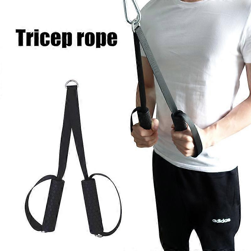 Cable Machine Attachments Tricep Rope Gym Lat Pull Down Rope Pully Gym ...