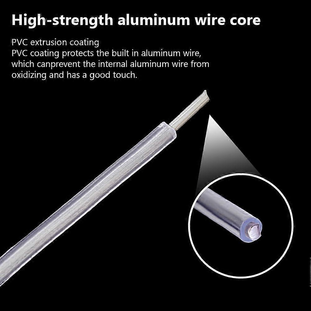 PVC Covered Iron Craft Wire 12 Gauge Bendable Metal Wire for Jewelry ...