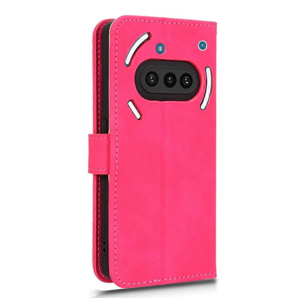 For Nothing Phone (3a) Leather Case Skin Feel Anti Drop Wallet Flip ...