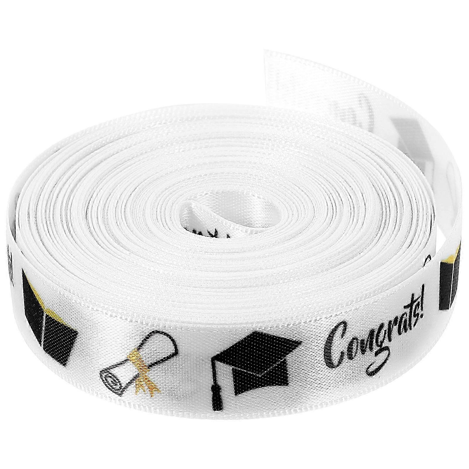 1 Roll Graduation Gift Ribbon Ornament Decorative Cake Ribbon Gift ...