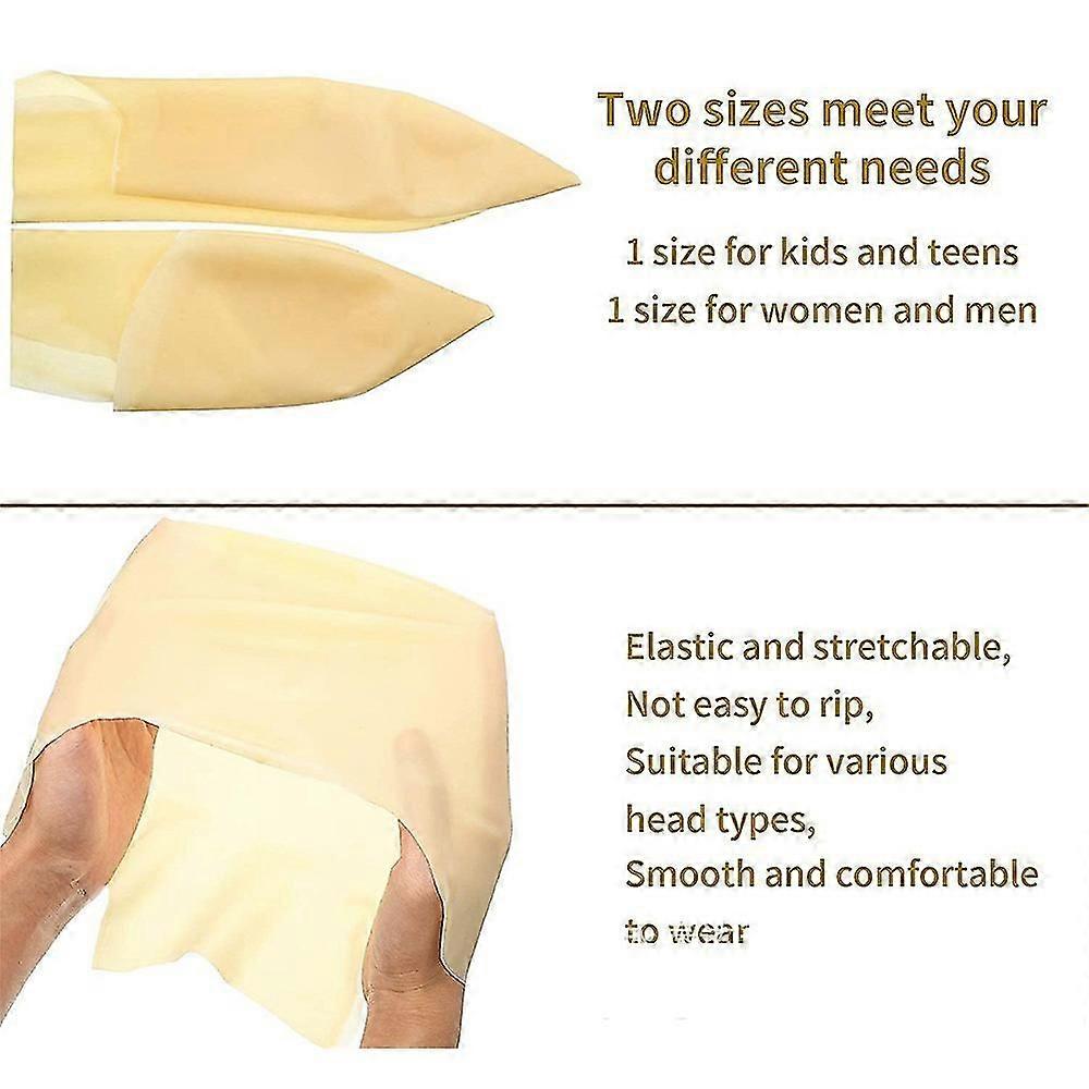 Latex Makeup Bald Head Caps Party Simulation Soft Bald Caps For ...