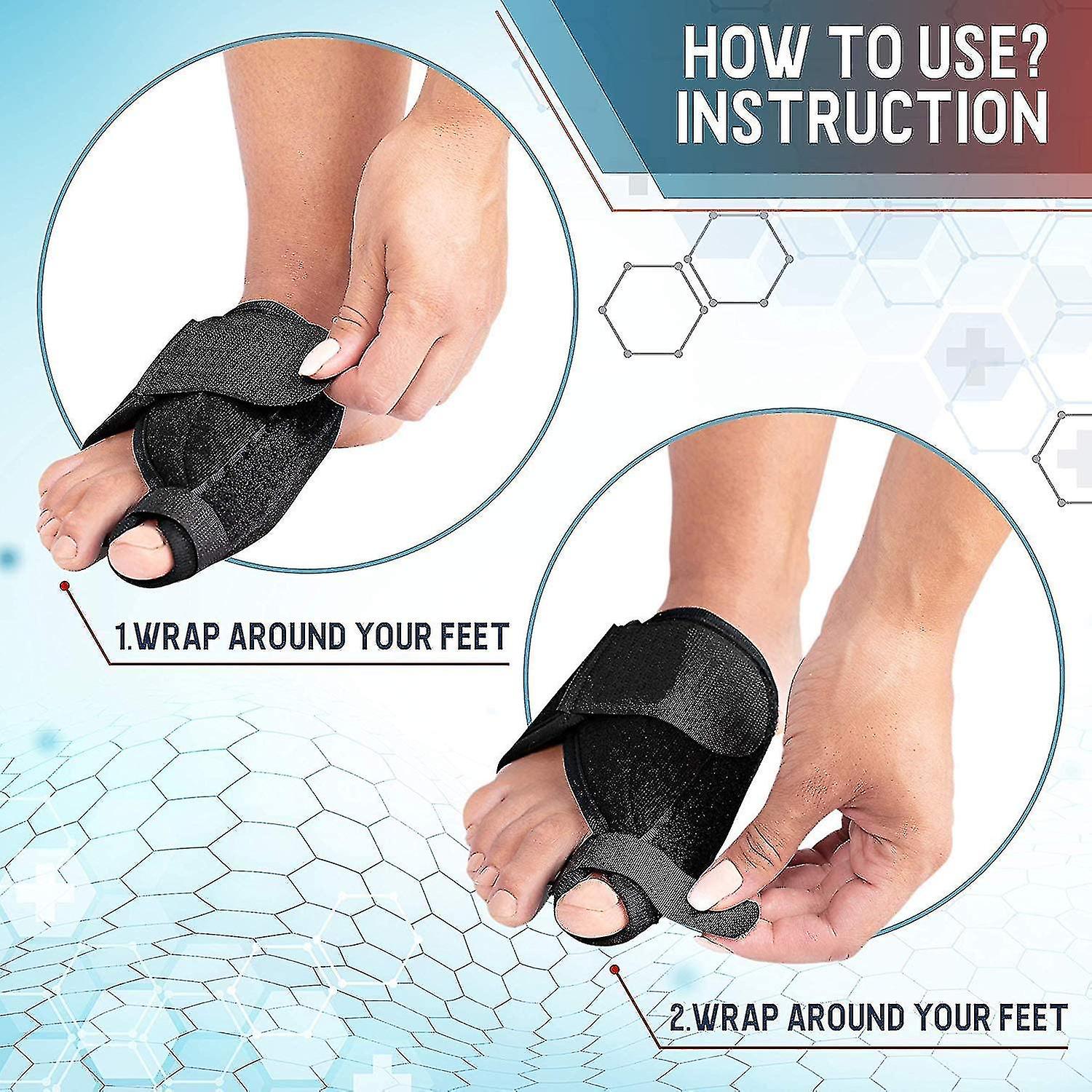 Bunion Corrector And Bunion Relief, Orthopedic Big Toe Straightener ...