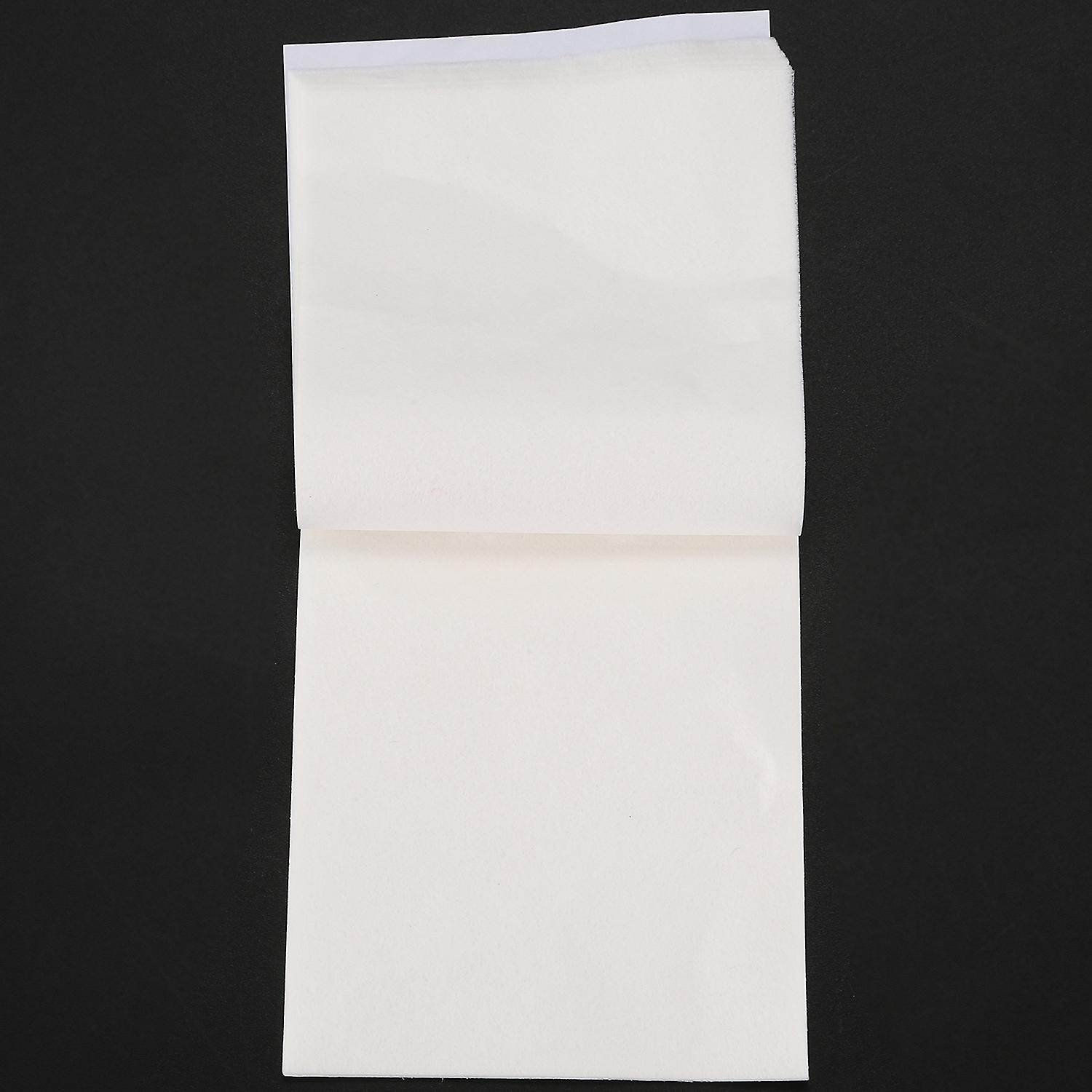 1 Booklet 50 Pcs 10cm X 7.5cm White Soft Cleaning Paper Tissue For ...