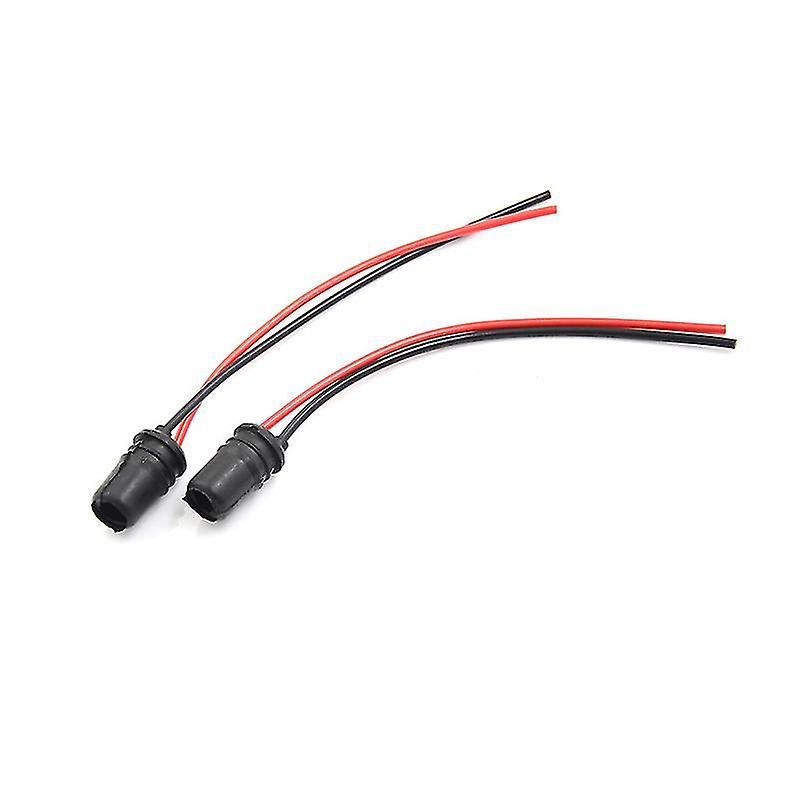 10pcs T10 Light Bulb Extension Socket Holder Soft Rubber Push-in Wedge ...