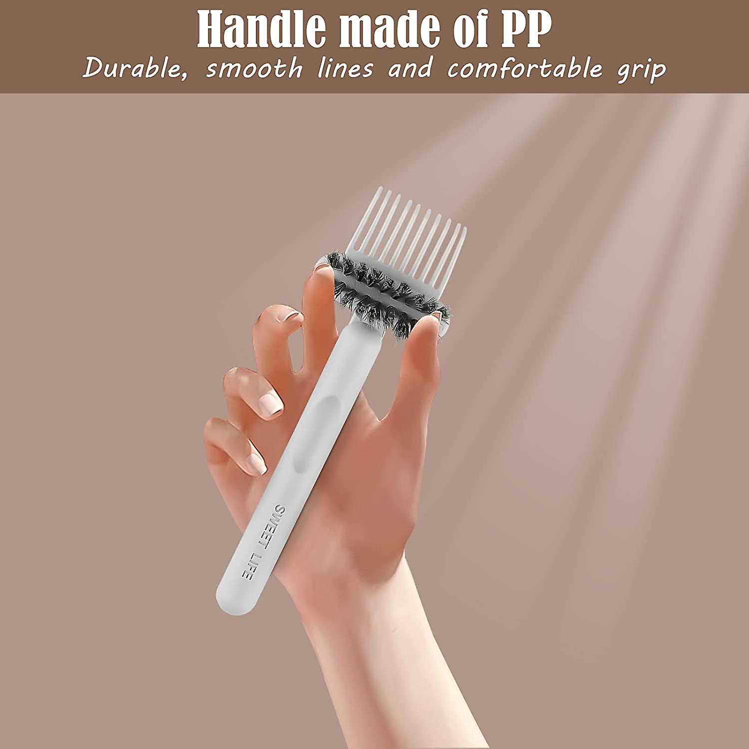 Cleaning Brush, 2 In 1 Plastic Hair Comb Cleaning Tools Comb and Brush ...