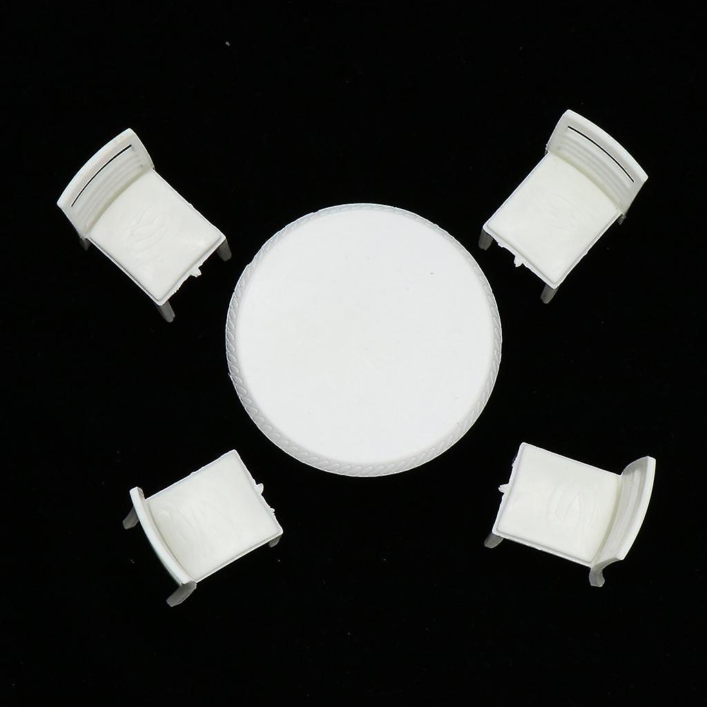 2x1/20 Scale Table and Chairs Furniture Model Building Kits Sand Table ...