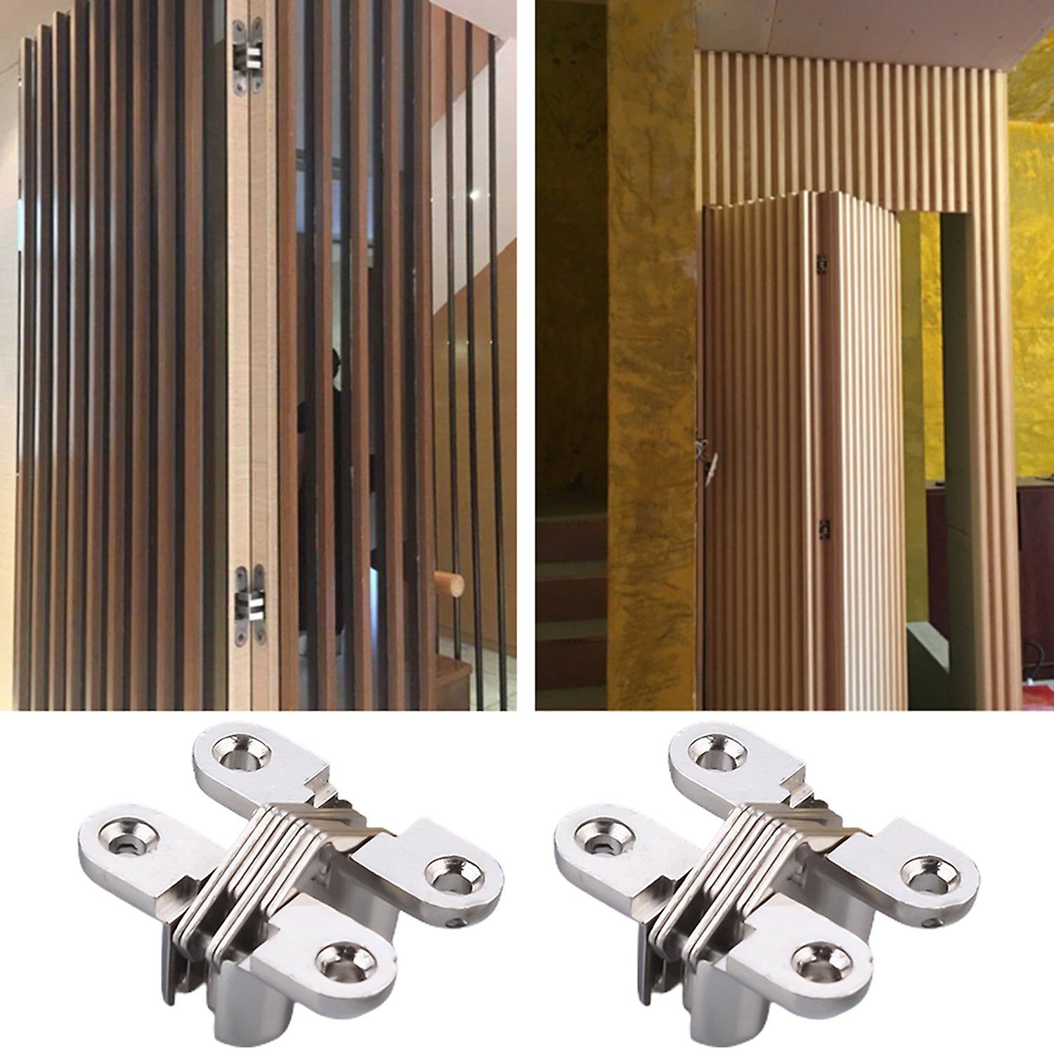 ZHOUBA 4Pcs Sturdy Cross Hinge High Adaptability Door Hardware ...