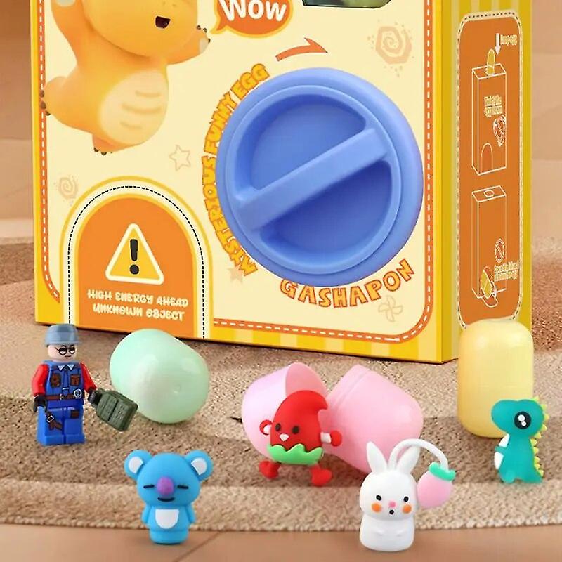 Egg Twisting Machine Gashapons Mini Vending Machine With Dolls Snacks ...