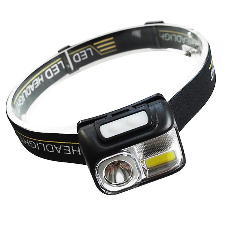 LED Headlight USB Charging Inductive Portable Strong Light Long Range ...