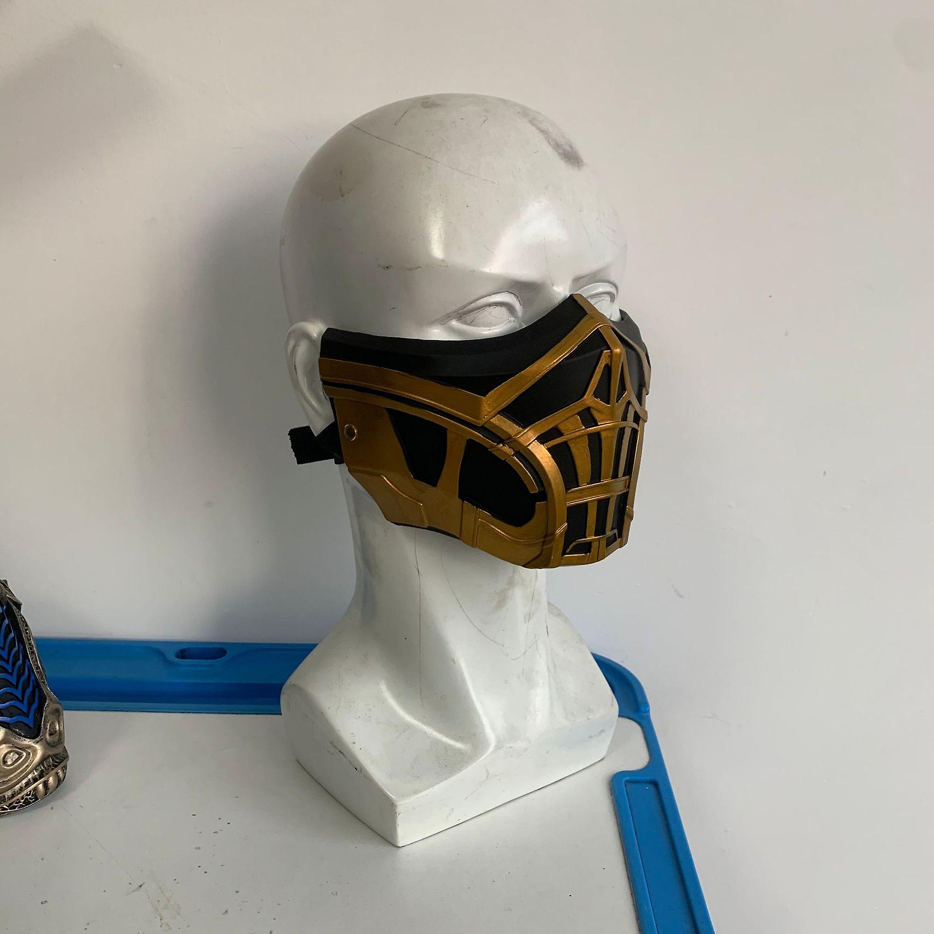 Halloween 2021 Game Mortal Kombat Sub-zero Scorpion Mask Cosplay ...