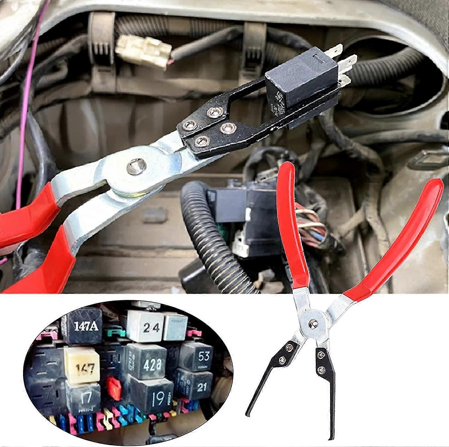 Relay Fuse Puller, Relay Puller Plier Auto Fuse Puller Tool Relay And ...