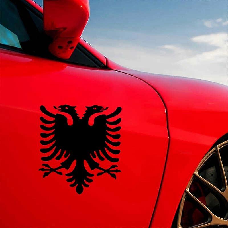 Cs-10615 Vinyl Decal Albanian Double Headed Eagle Car Sticker ...