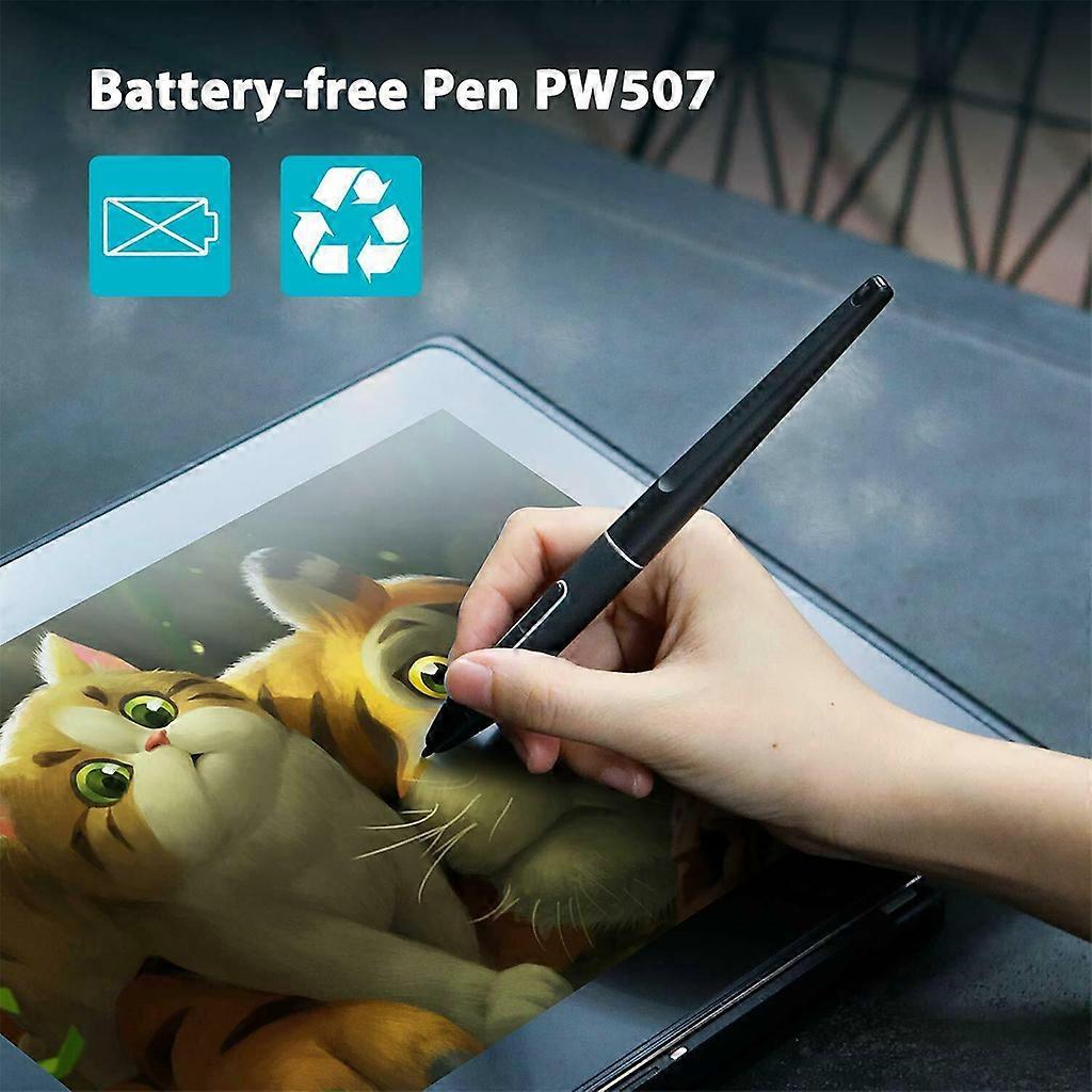 Stylus Pen Express Keys PW507 For-HUION Digital Graphics Kamvas Pro 12 ...