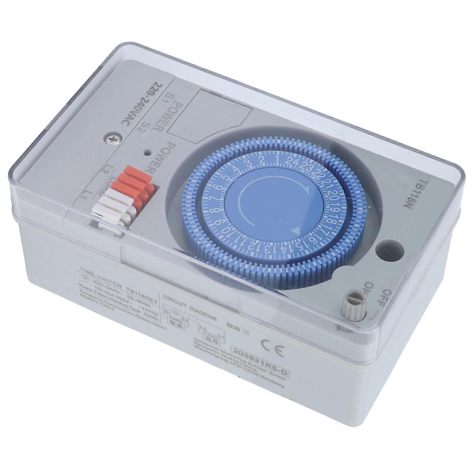 Mechanical Timer Automatic 24 Hours Low Power Consumption Time Switch ...