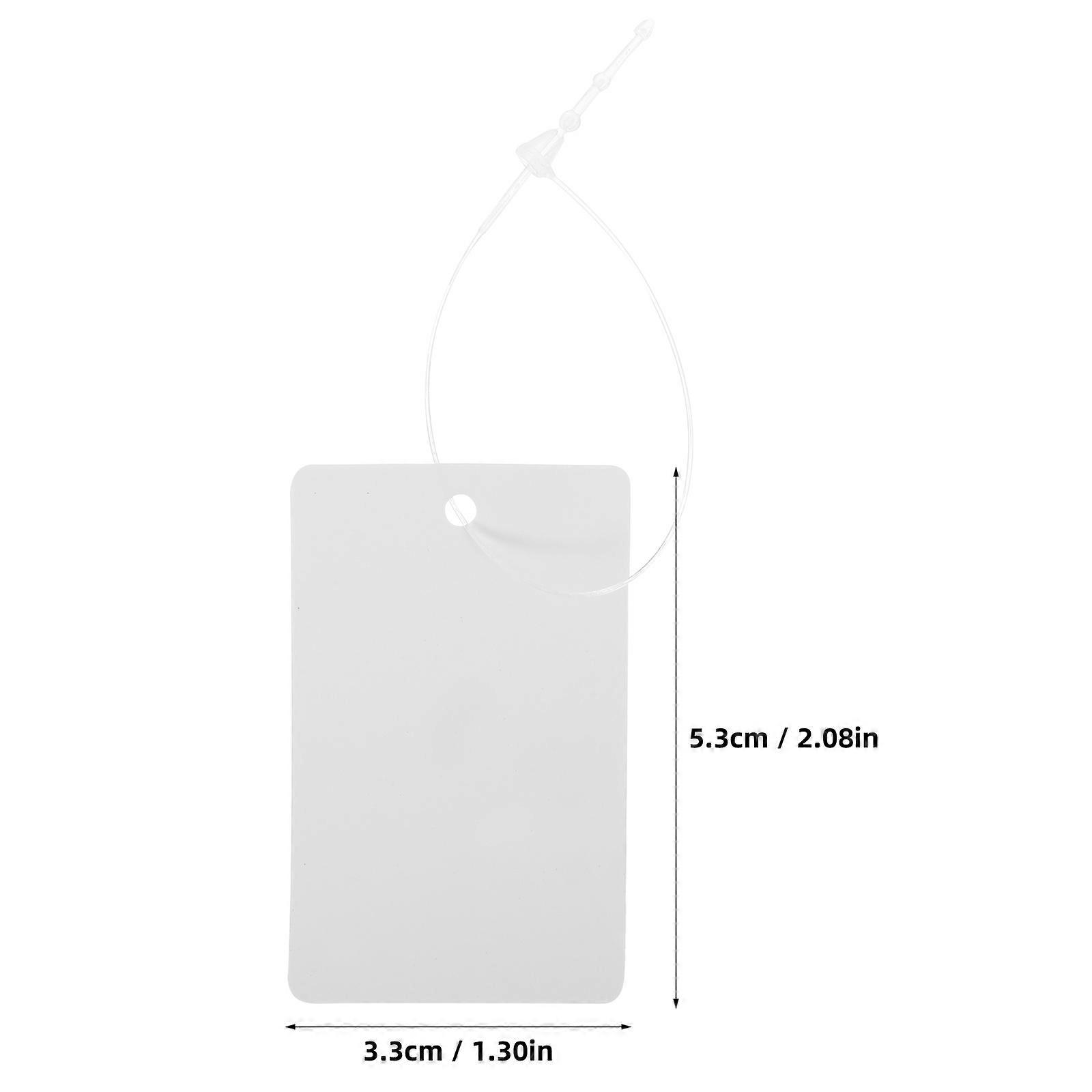 200pcs Blank Tags Marking Merchandise Tags Plastic Price Tags with ...