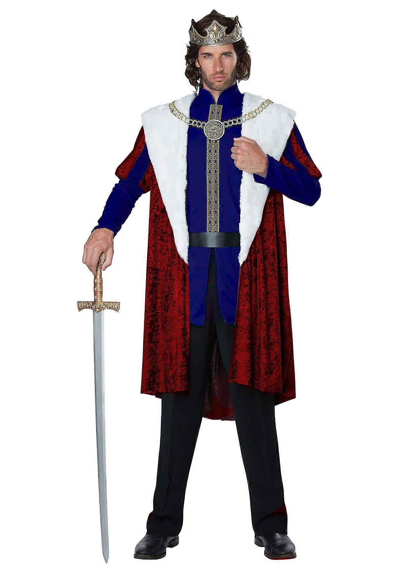 Halloween Sexy Royal Retro Couple Cosplay Costume European Court King ...