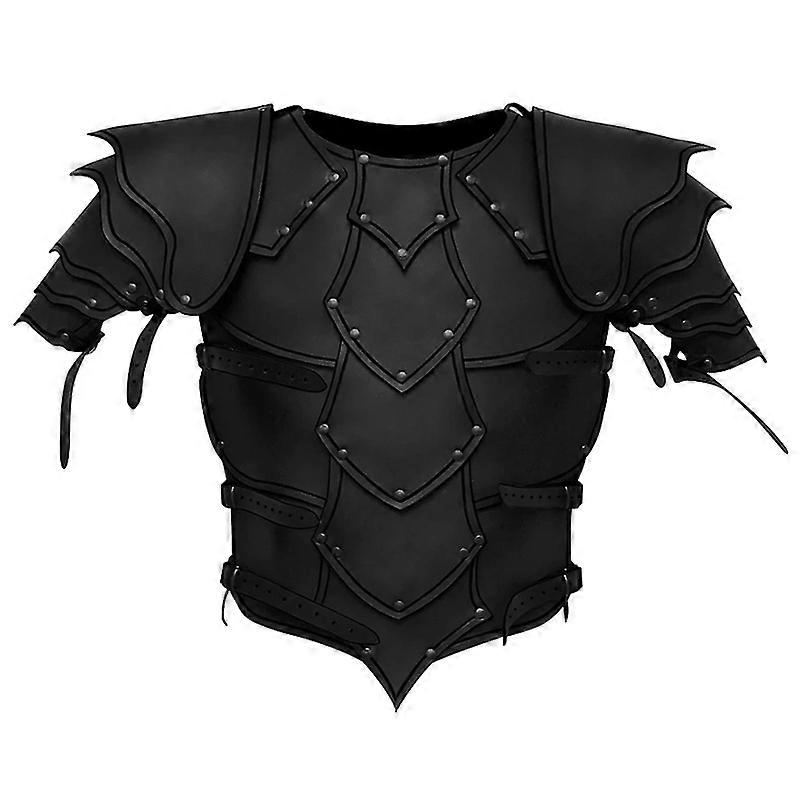 Mens Medieval Viking Knight Pirate Costume Body Shoulder Armor Set ...