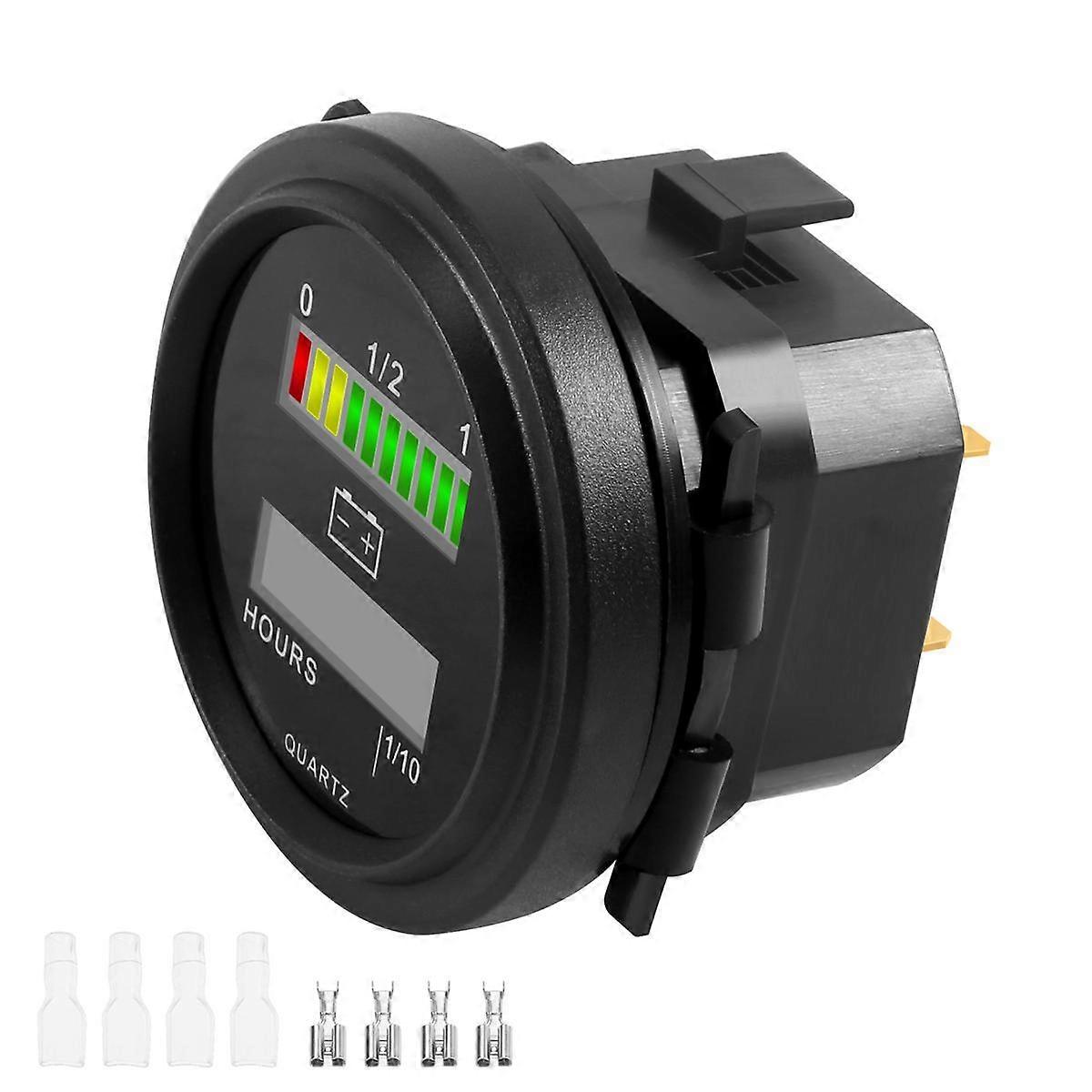 12V/24V/36V/48V/72V LED Digital Battery Status Charge Indicator with ...