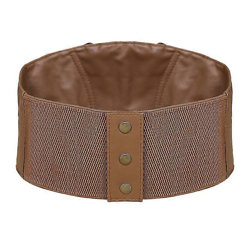 Corset Belt Cinch Belt With Press Button1pc,black) | Fruugo UK