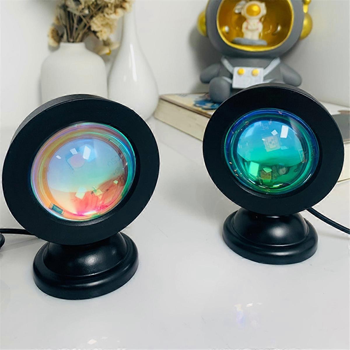 Sunset Light Projector Home Decor Nightlight Portable Mood Light ...