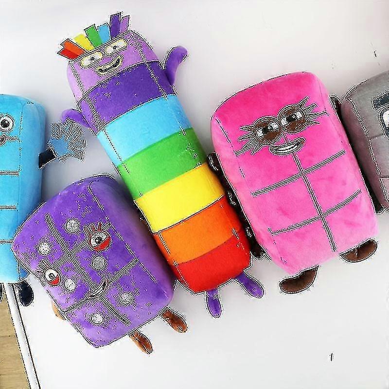10pcs/set Numberblocks Plush Toys Educational Stuffed Number Blocks ...