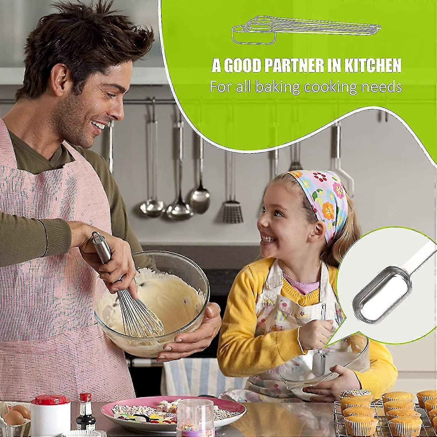 1/8 Teaspoon Single Measuring Spoon, Stainless Steel Individual ...