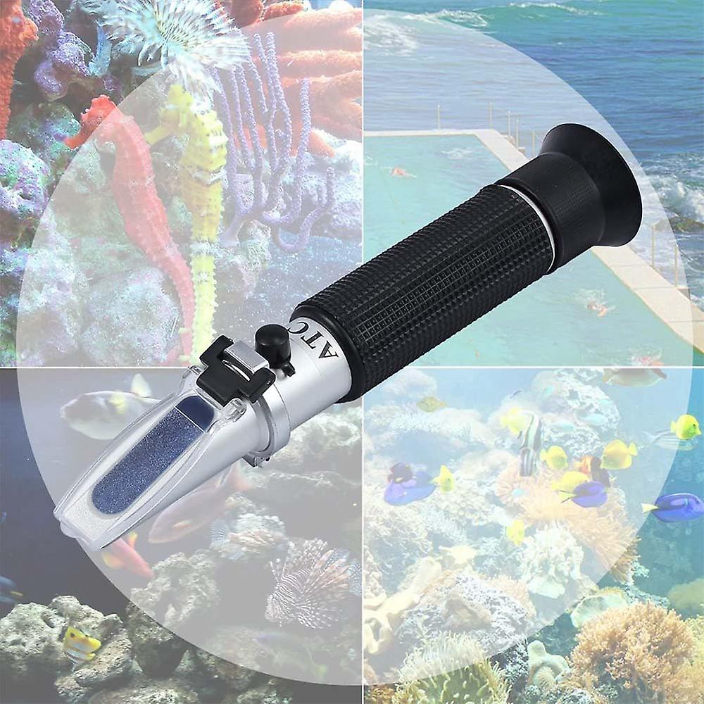 Salinity Refractometer For Aquarium - Seawater And Marine Fishkeeping ...