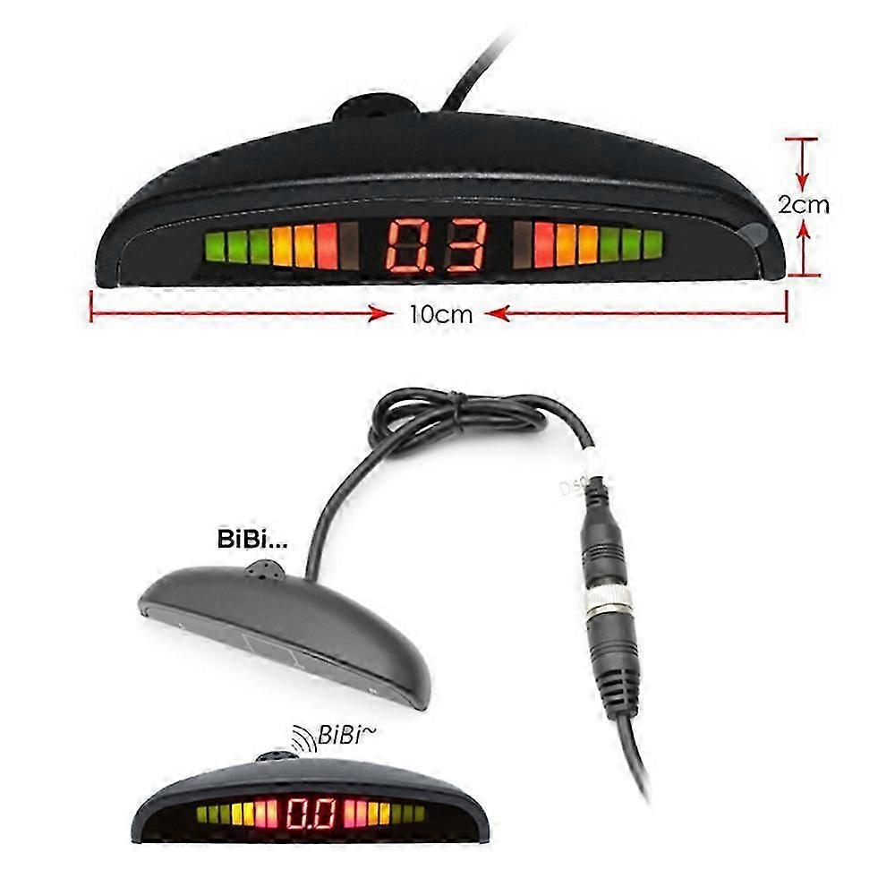 12v~24V Truck Reversing Radar System With 4 Waterproof Parking Sensors ...