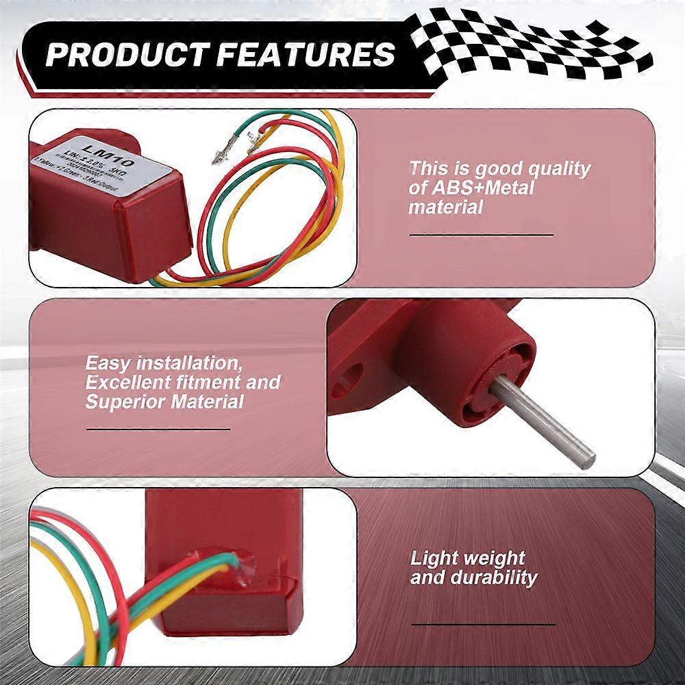 LM10/3M29 3 Wires 5K Ohm EPS Steering Potentiometer Sensor for TCM ...