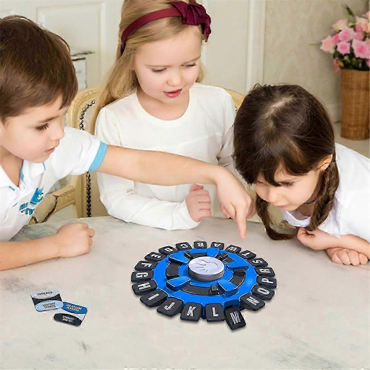 Parent-Child Interaction Fast-Paced Word Games Quick Thinking Letter ...