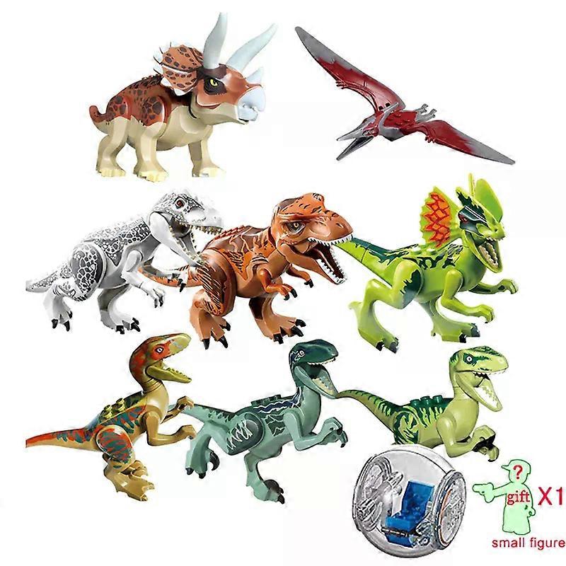 Jurassic World Building Blocks Dinosaurs Figures Bricks With Escape ...