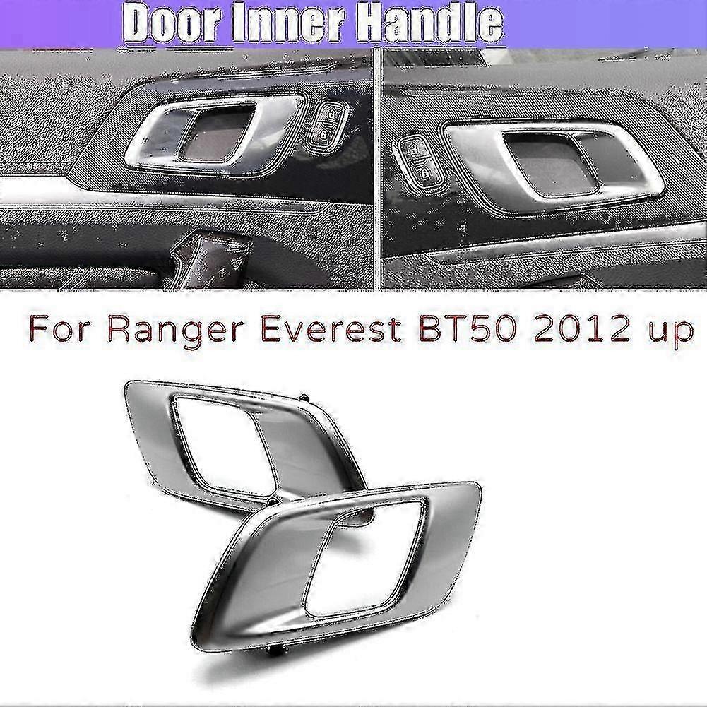 Right Car Interior Door Inner Handle For Ford Ranger Silver Grey ...