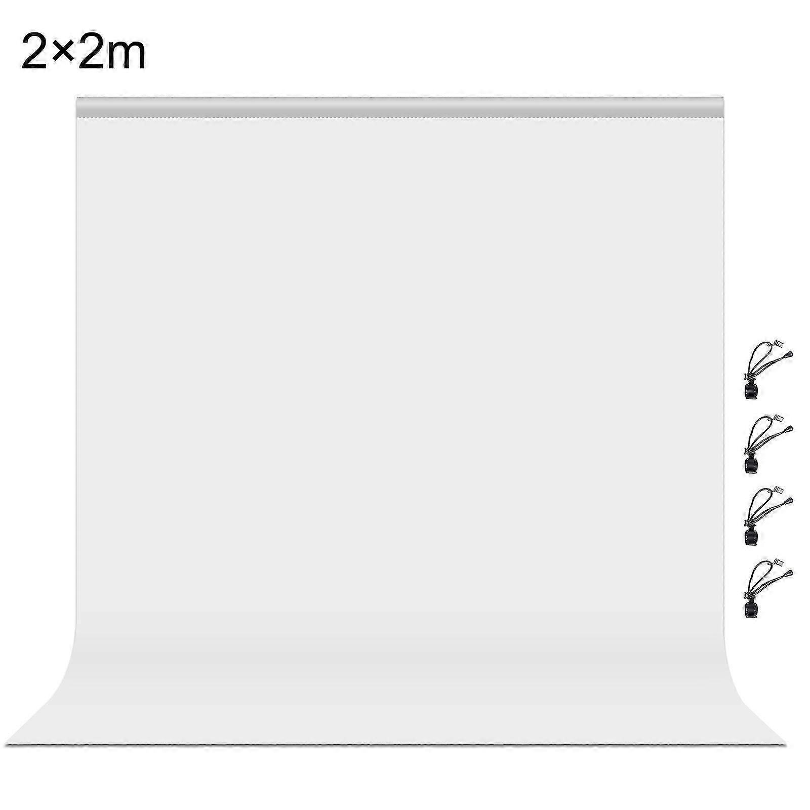 PULUZ 2m x 2m Photo Studio Backdrop Thick Photo Booth Background Fabric ...