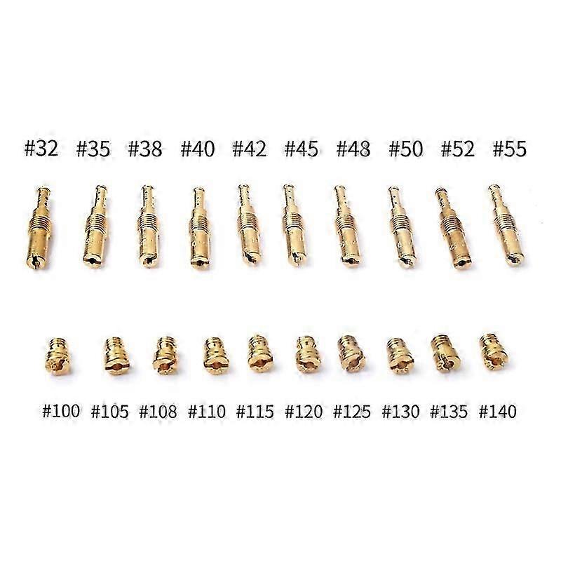 Universal Carburetor Main Jet And Slow Pilot Jets CVK PWK Motorcycle ...