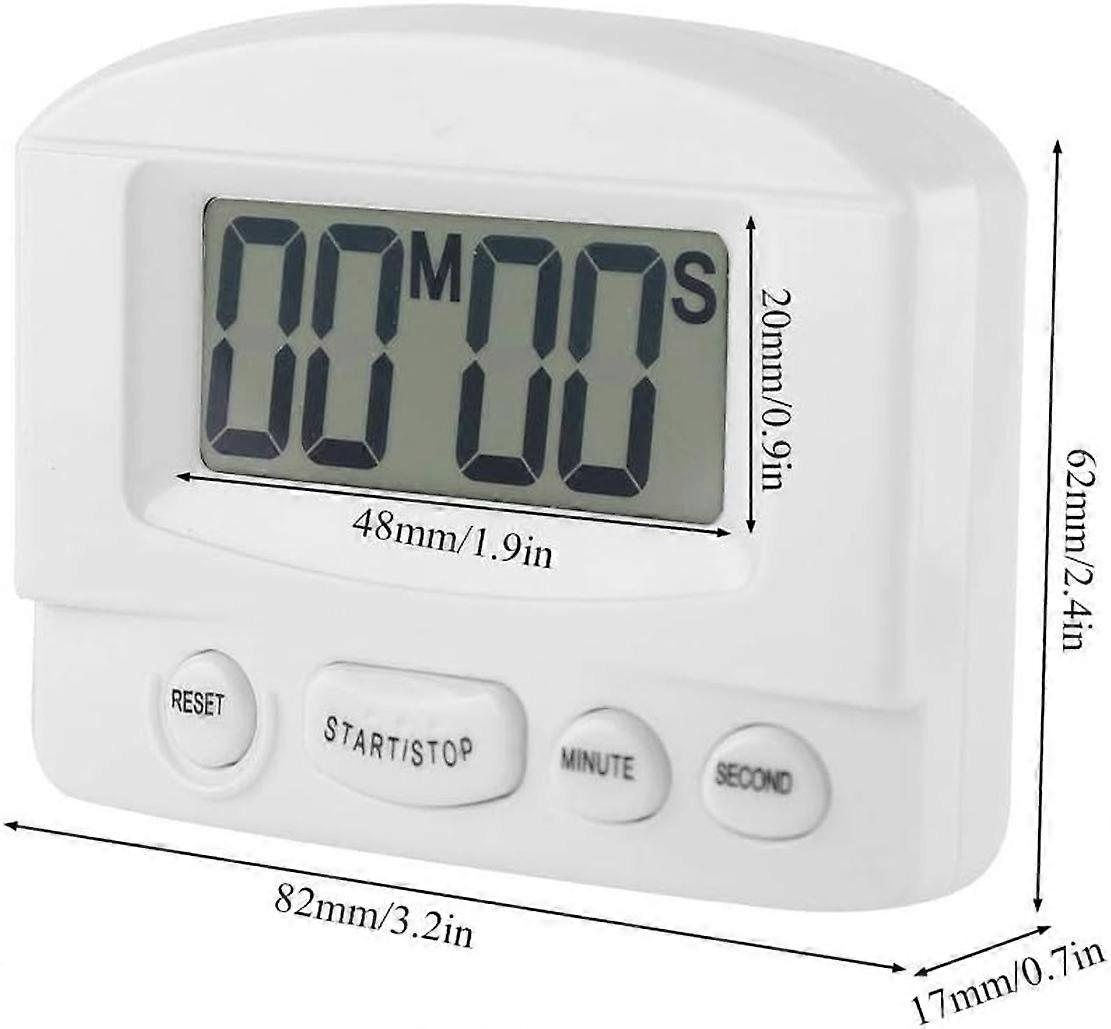 Digital Kitchen Timer Clock with Large LCD Screen, Countdown Function ...