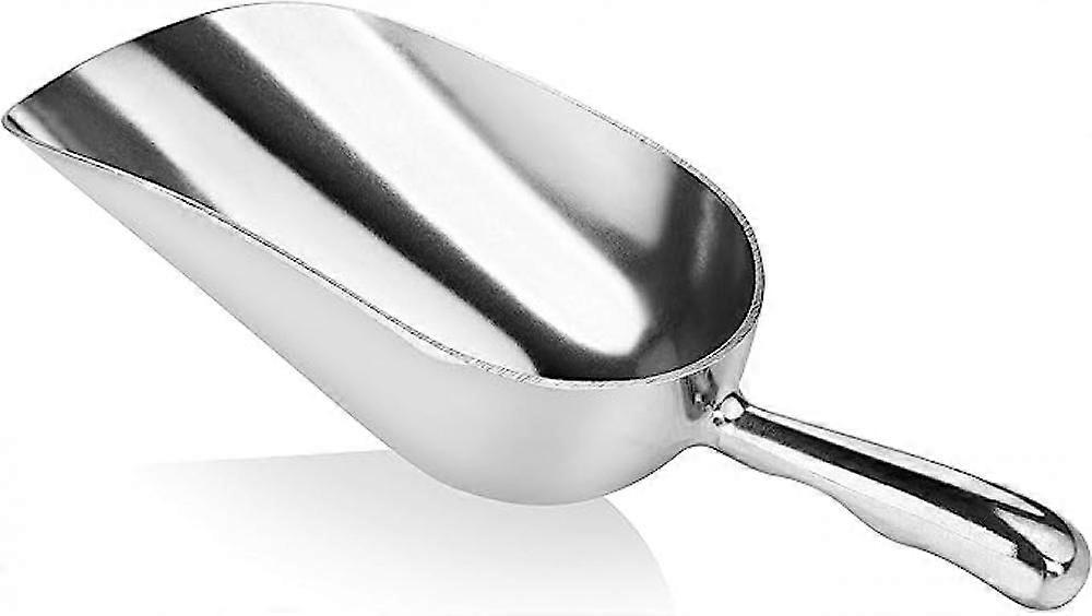 One-Piece Cast Aluminum Round Bottom Bar Ice Flour Utility Scoop, Multi ...