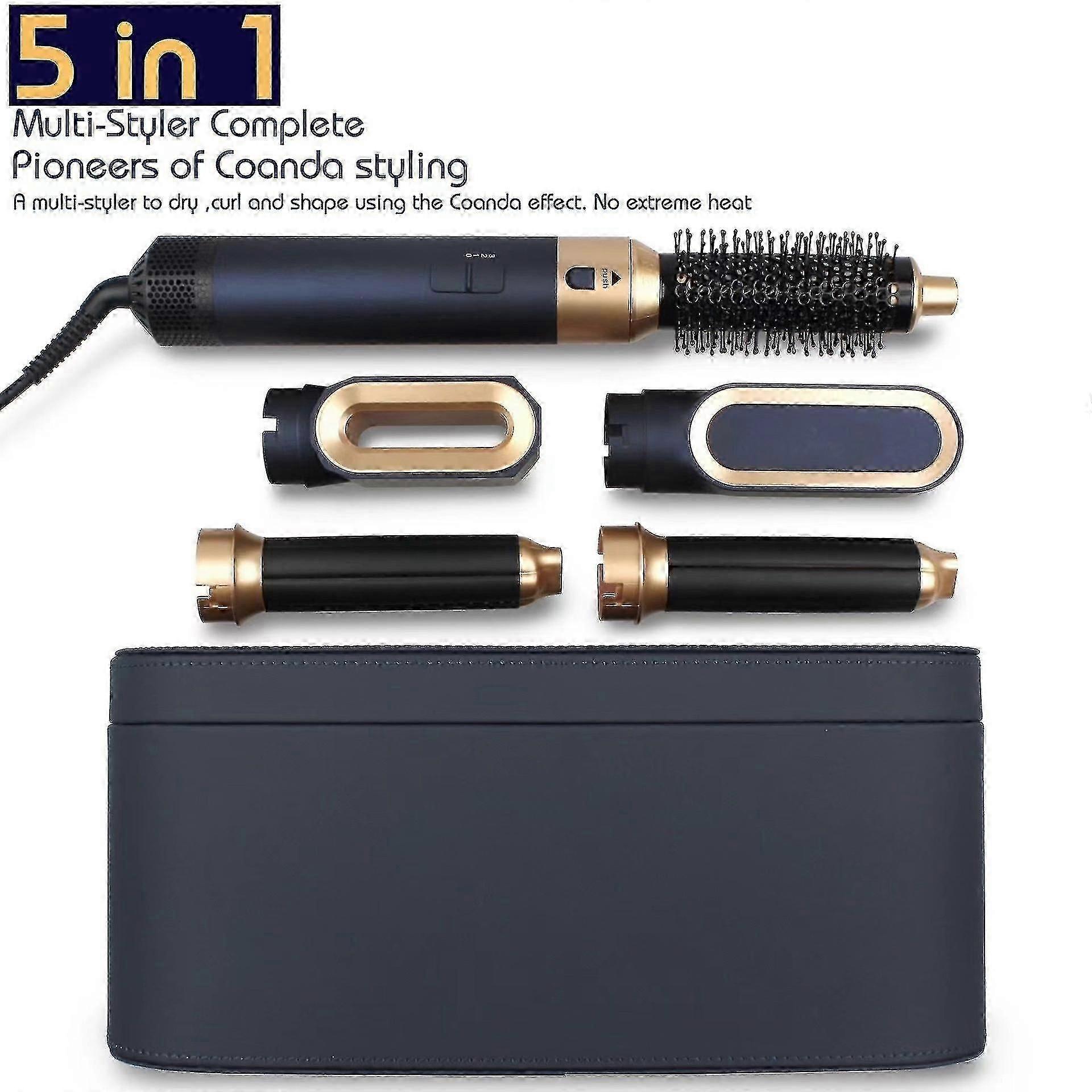 New Hair Dryer Multi Hair Styler 5 In1 Curling Iron Hair | Fruugo UK