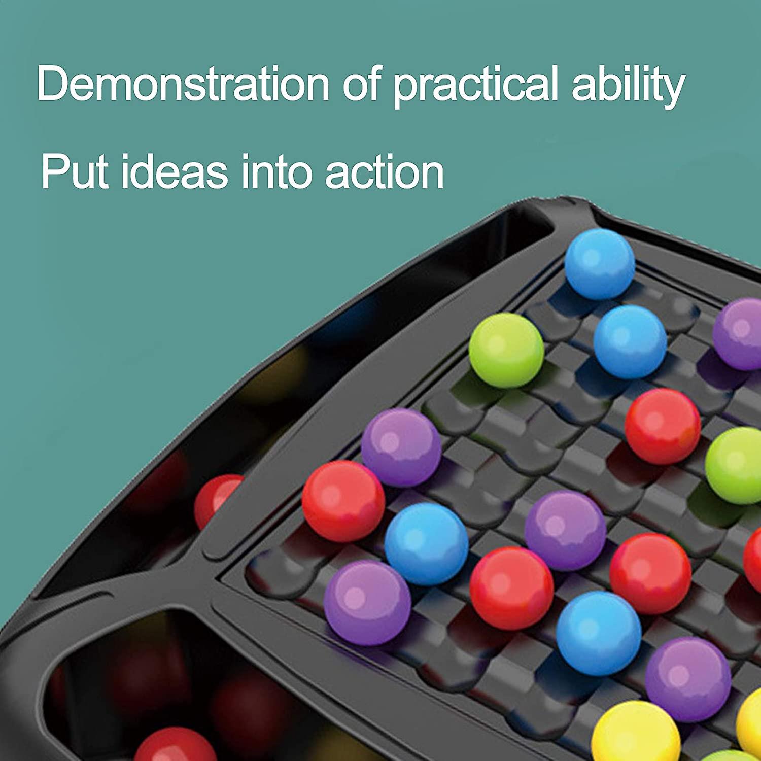 Checkers Board Game - Rainbow Ball Elimination Board Game Logical ...