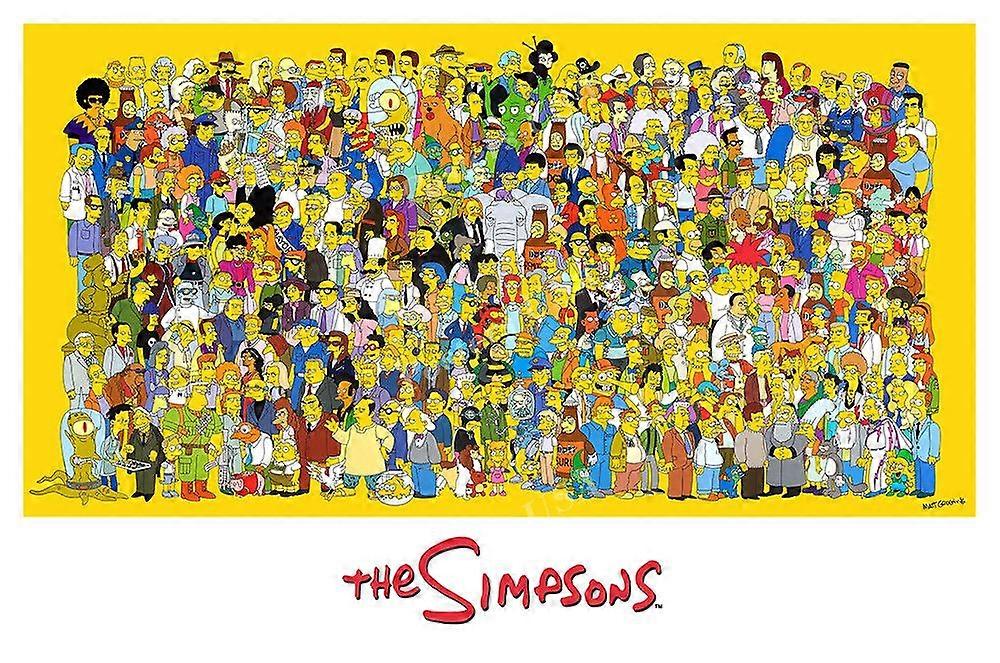 The Simpsons Jigsaw Puzzle picture-031 | Fruugo AU