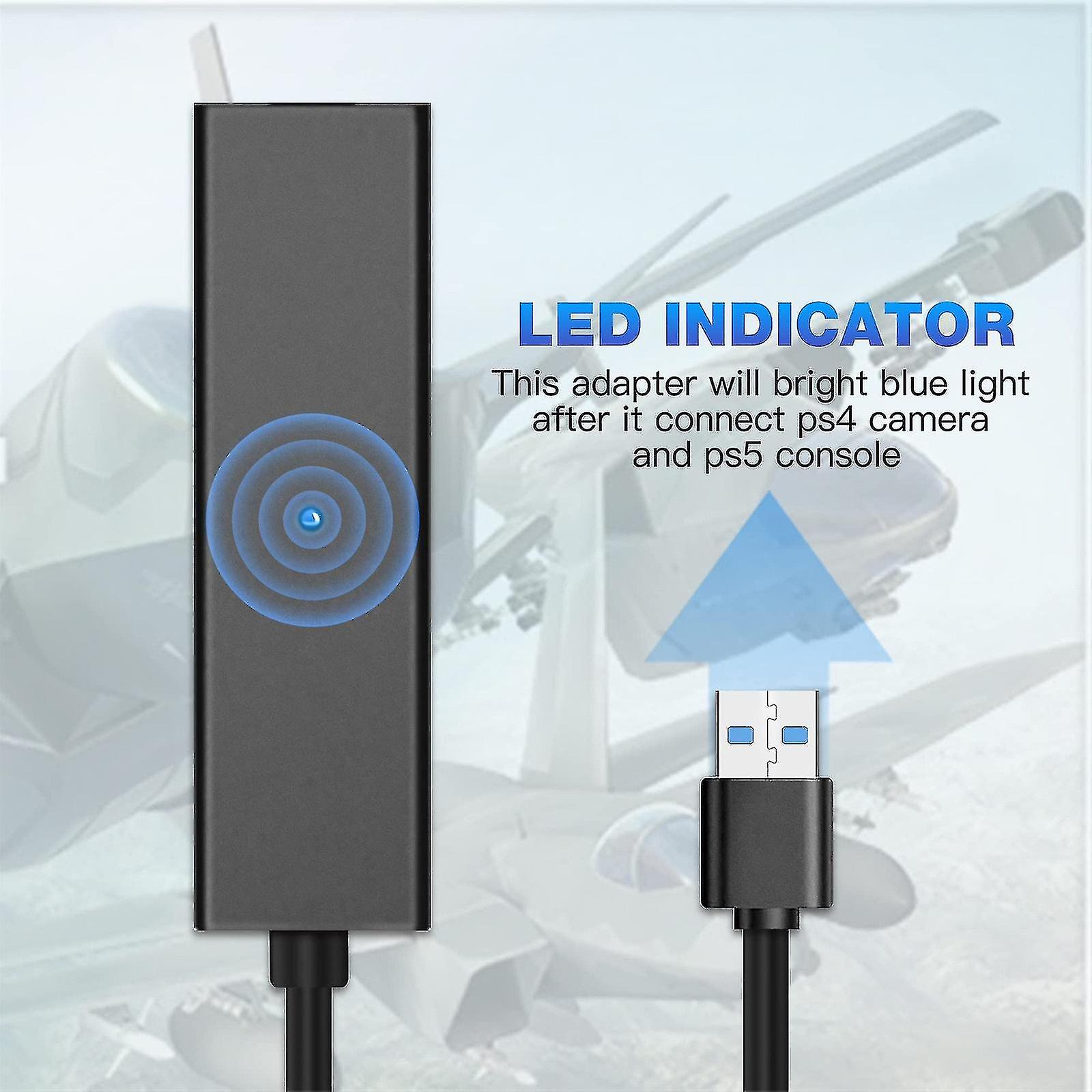 Camera Adapter For Psvr/ps5, Ps Vr Converter Cable Compatible With 5 ...