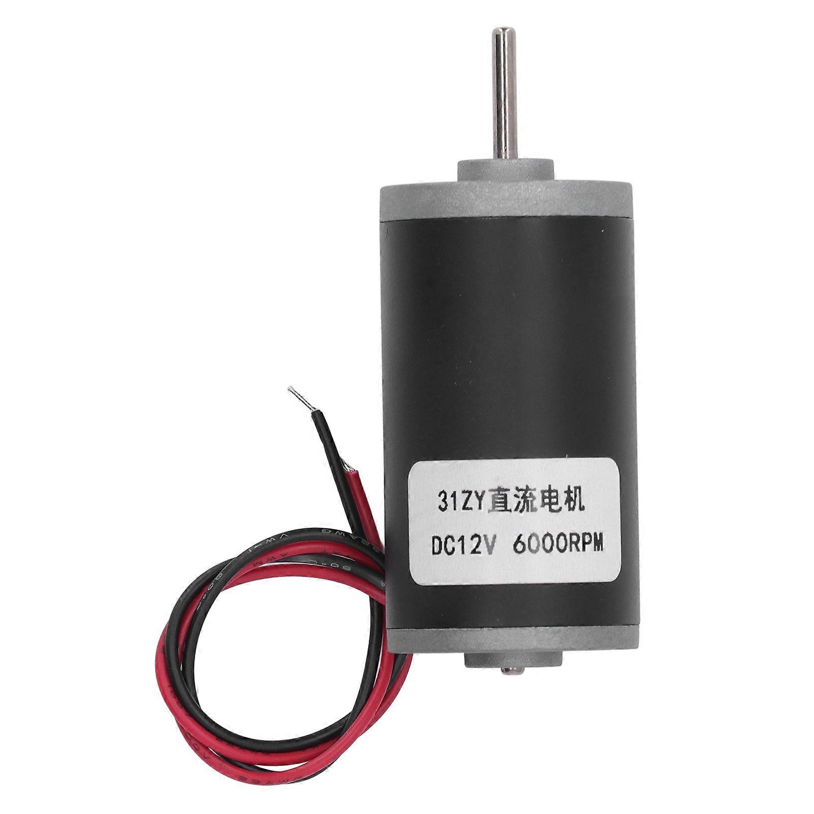 Permanent Magnet Motor DC 12V Reversible CW CCW Large Torsion High ...