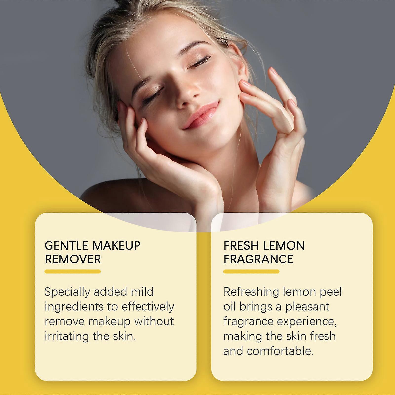 Turmeric and lemon makeup remover, facial makeup remover, gentle clean ...