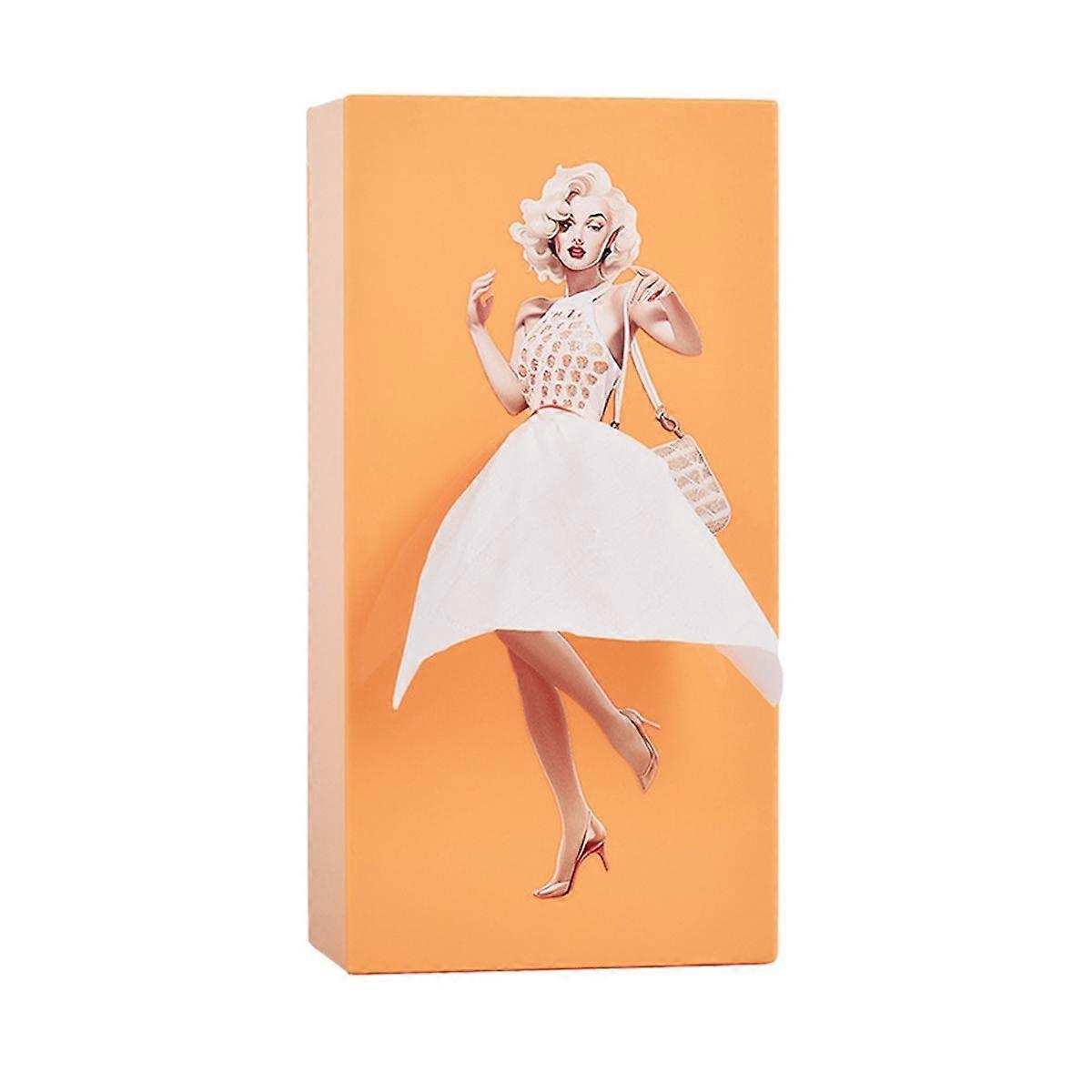 Cartoon Anime Girl Tissue Box Flying Skirt Tissue Box Tutu Girl Face ...