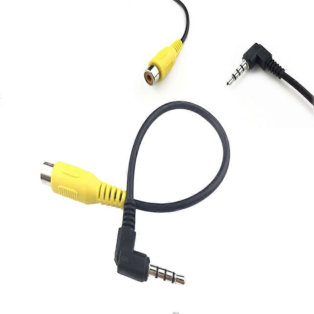 2.5mm to RCA Lightweight Cable Converter GPS Tablet Extension Space ...