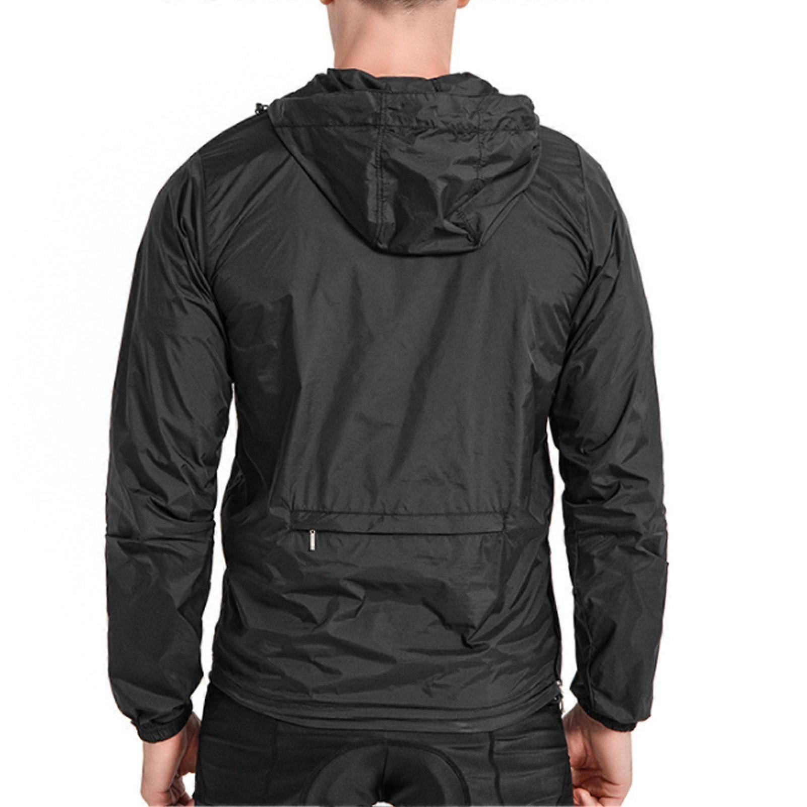 Cycling Windbreaker Cycling Running Jackets Lightweight Waterproof Bike ...