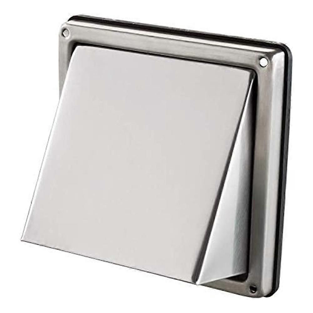 5-Inch External Extractor Wall Vent Cushioned Non Return Flap ...
