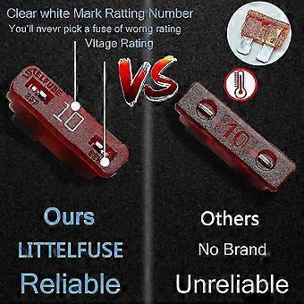 12v Marine Fuse Block: 12 Way Blade Fuse Panel With Ground & 12 Volt ...