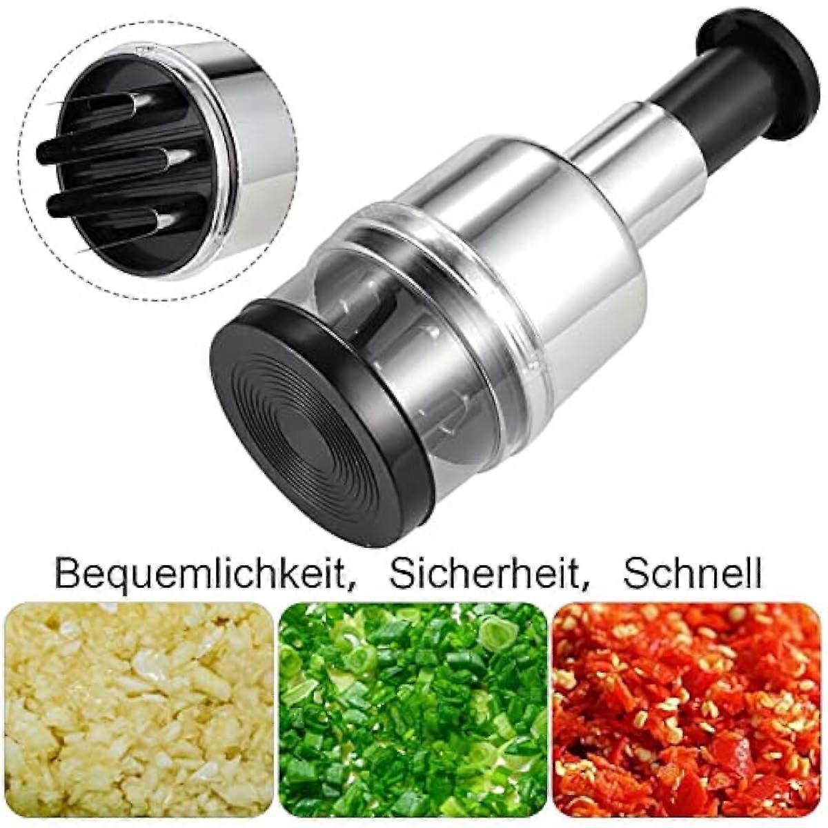 Onion Chopper Hand Onion Cutter Manual Food Chopper Vegetable Chopper ...