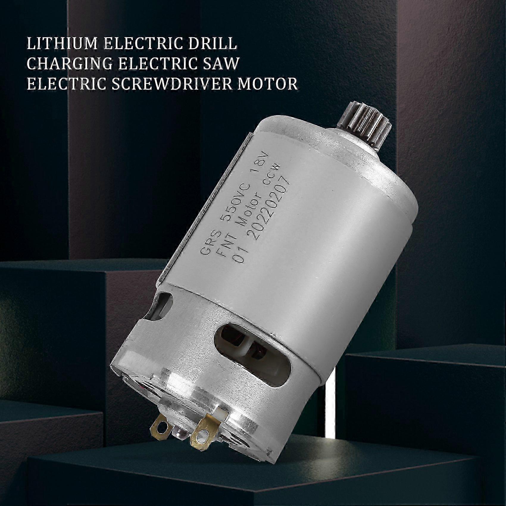 GRS550VC 14 Teeth DC Motor 21500-29000RPM Lithium Drill Motor DC 18V ...